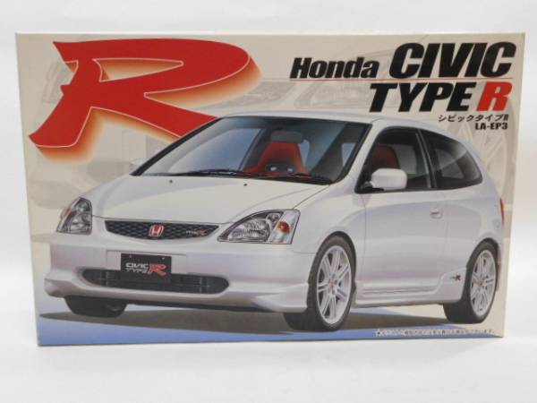 Yahoo!オークション - 1/24 ホンダ シビックR LA-EP3 レア 絶版 中古未...