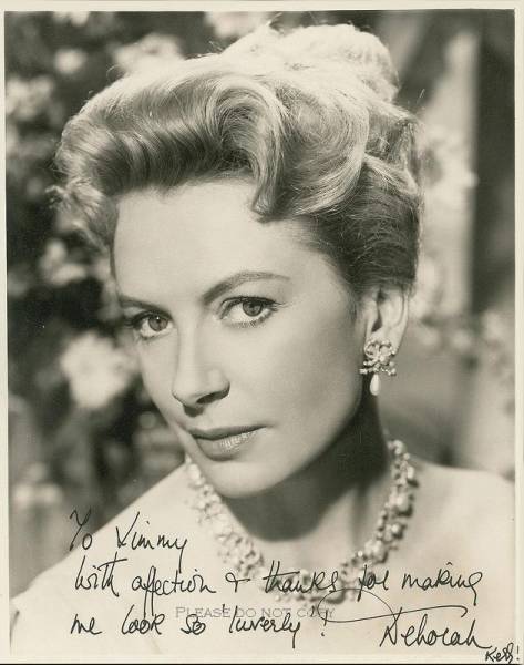 Yahoo!オークション - 1950s Deborah Kerr デボラ・カー サイン フォト