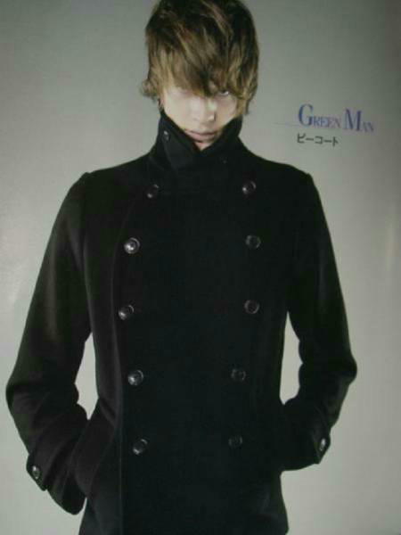 Yahoo!オークション - グリーンマン メルトンPコート greenMAN（HYKE）