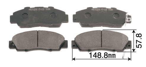 Yahoo!オークション - インスパイア CC2 UA2 UA3 UA4 フロントパッド F...